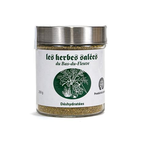Herbes salées déshydratées 250g Les herbes salées du Bas du Fleuve