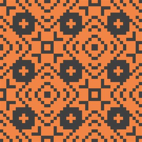 An Orange And Black Pattern With Squares 32992926 Vector Art At Vecteezy