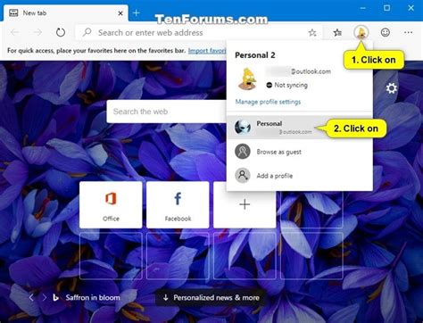 How To Sign In And Sign Out Of Profile In Microsoft Edge Chromium Tutorials