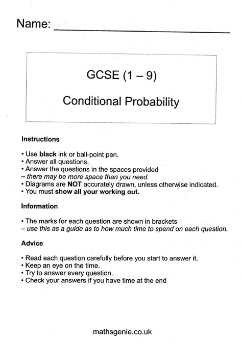 7 Conditional Probabilityans STATS 101 Studocu
