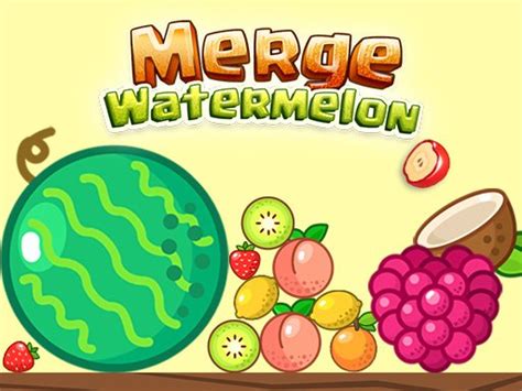 Play Merge Watermelon Online Yo Games
