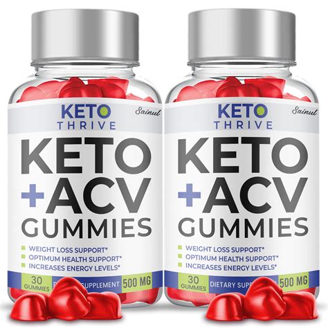 Keto Thrive Keto Acv Gummies Maximum Strength Apple Cider Vinegar 2