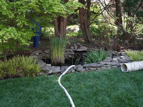 3 Day Pond Restoration For A Home Wedding Reception In Gaithersburg
