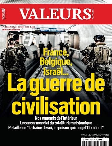 Valeurs Actuelles N°4534 Du 19 Au 25 Octobre 2023 Télécharger Des