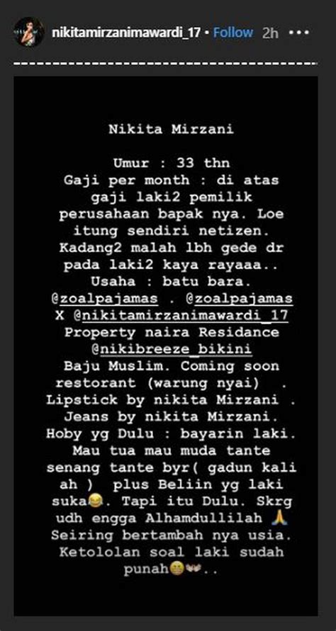 Terkubur Sensasi Dan Gosip Harta Kekayaan Nikita Mirzani Ternyata