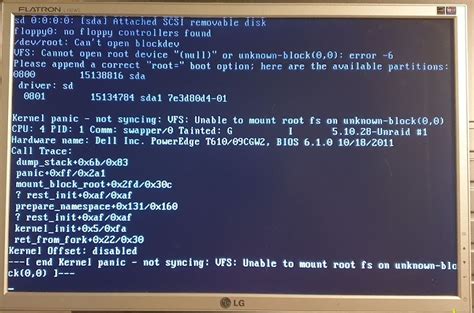 Upgrade To Kernel Panic Not Syncing General Support Unraid