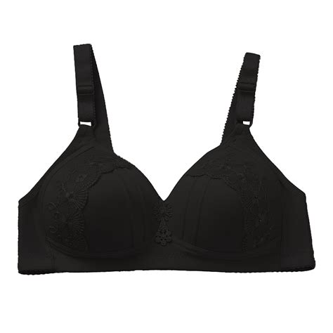 Mallwal Push Up Bras Women Lightly Lined Bra Feature V Neck Wire Free