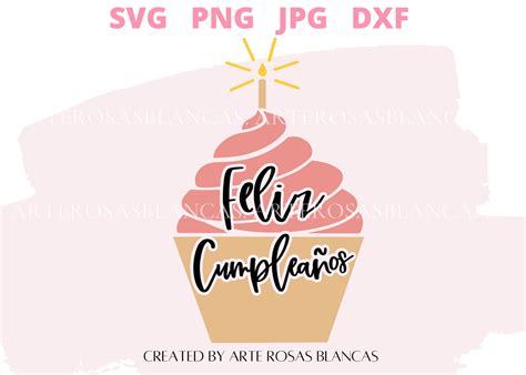Feliz Cumpleanos Svg Spanish Birthday Svg Birthday Svg Etsy