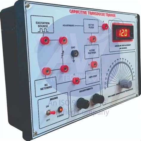 Analog Digital Capacitive Transducer Trainer Kit Model Name Number Av