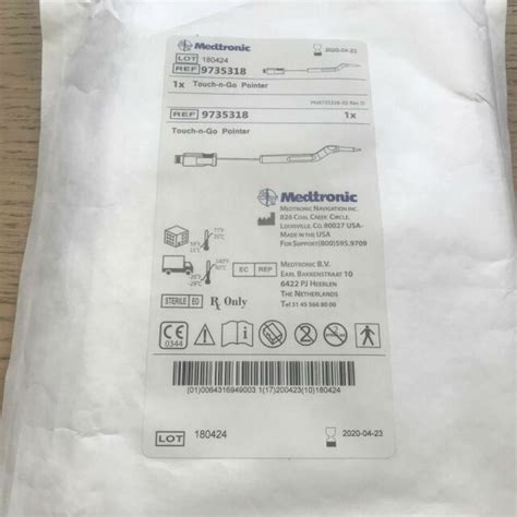 new medtronic 9735318 touch n go pointer x disposables general for