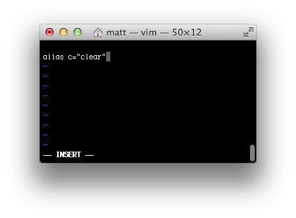 How To Add Terminal Aliases In Mac OS X Lion Matt Mazur