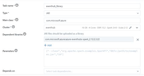 Run Databricks Jar Task Stack Overflow