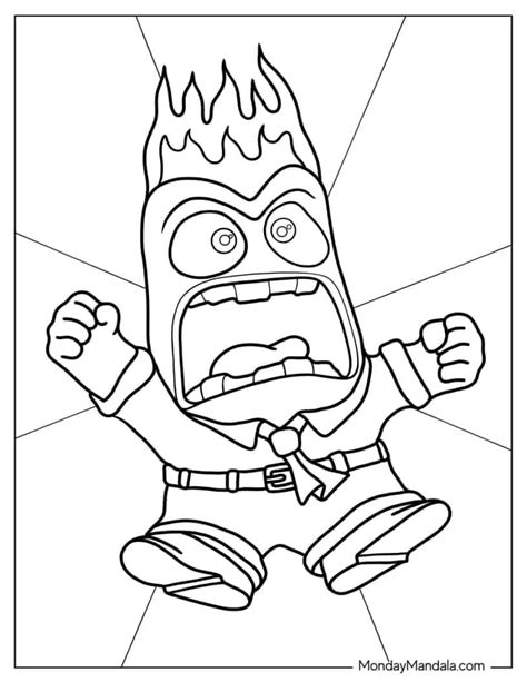 18 Inside Out Coloring Pages Free Pdf Printables Inside Out