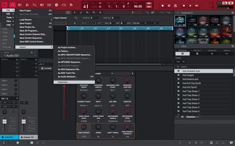 Akai Pro Mpc X And Live Exporting Expansions From The Mpc Software