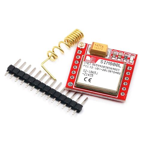 Módulo Gsm Gprs Para Arduino Sim800l Com Antena Beecost
