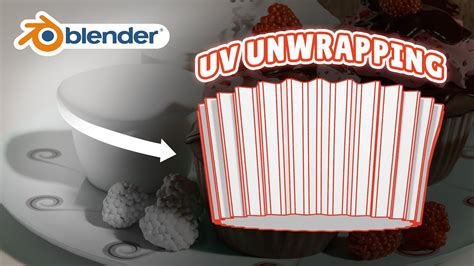 Blender 42 Cupcake Tutorial Part 6 Uv Unwrapping Youtube