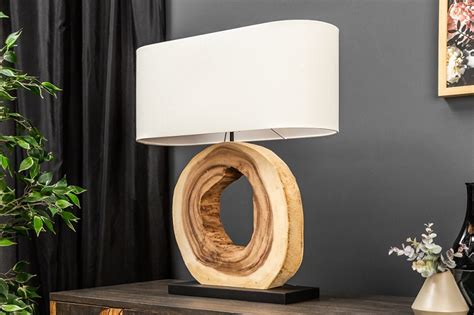 Stolová lampa s drevom ARTWORK RING reaction sk