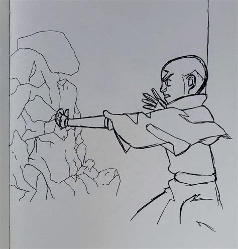 [oc] Here Are A Bunch Of My Old Drawings Of Aang I Used To Draw Him All The Time When I Was