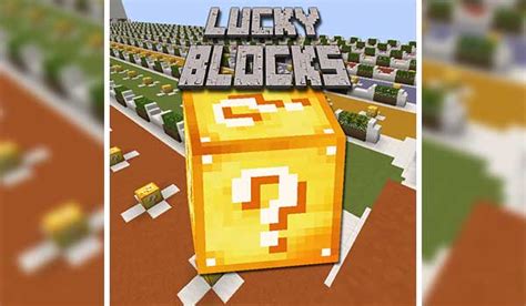 Lucky Blocks Race Map For Minecraft 119 118 And 116