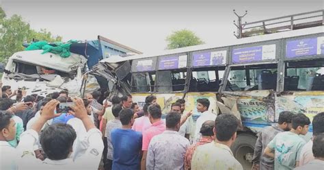 Whats The Cause Of The Khanpur Bus Accident Today In Jahalawar