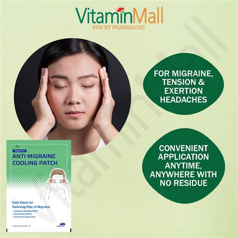 Triple Pack Labottach Anti Migraine Headache Relief Patch Faster