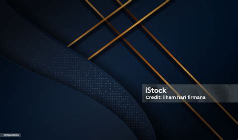 금속 질감 3d 추상으로 페이퍼 컷 럭셔리 골드 배경 0명에 대한 스톡 벡터 아트 및 기타 이미지 0명 3차원 형태 개념 Istock