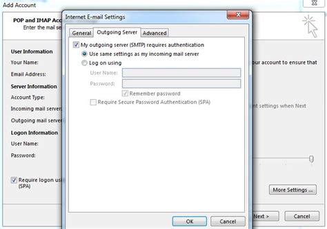 Adding An Account To Microsoft Outlook Email Cloudabove
