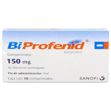 Bi Profenid 10 Comprimidos 150 Mg Ketoprofeno