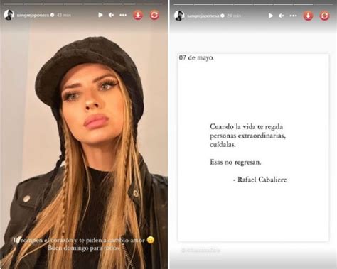 Tremendos Mensajes De La China Suárez Y Rusherking Tras La Sorpresiva