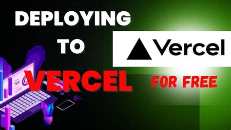Deploy To Vercel For Free Step By Step Guide For Beginners Youtube