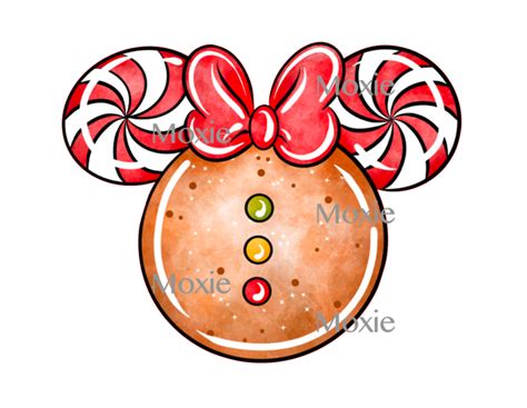 Peppermint Mouse Ears Decal And Acrylic Blank Combo Moxie Vinyls