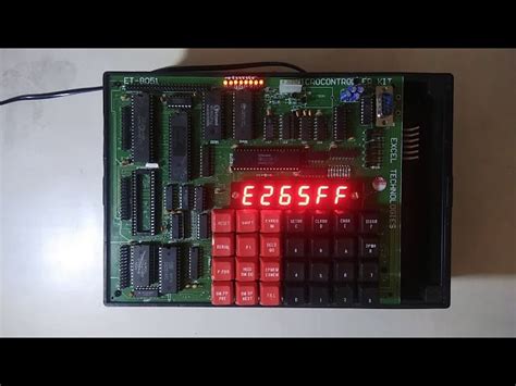 Microcontroller Embedded Training Kits 8051 31 Microcontroller