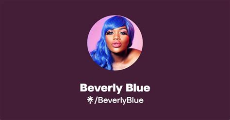 Beverly Blue Instagram Facebook Tiktok Linktree