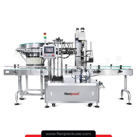 Automatic Trigger Pump Bottle Capping Machine With Automatic Cap Feeder