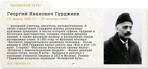 Георгий Гурджиев (1866–1949)