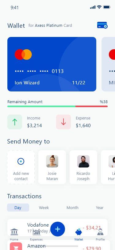 Ion Banking Ionic 5 Banking App Ui Theme By Ionwizard Codester