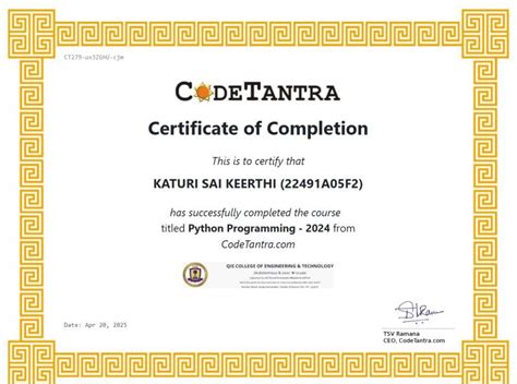 Learning Python Code Coding Techskills Programming Continuous Saikeerthi Katuri