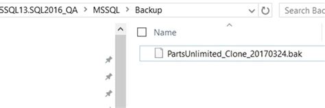 Backup And Restore Of A SQL Clone Redgate