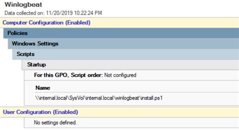 Deploy Winlogbeat Using Group Policy Gpo Random Notes