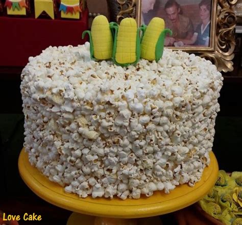 Como Fazer Um Bolo De Pipoca Para Festa Junina Compartilhar Bolo
