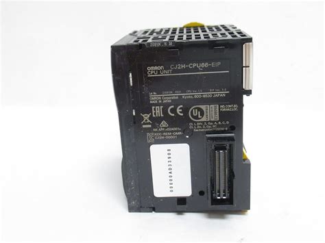Omron Cj2h Cpu66 Eip Plc Controller Cpu Unit V15 Austin Surplus
