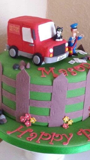 Postman Pat Birthday Cake 3rd Birthday Cakes Birthday Cake Cake
