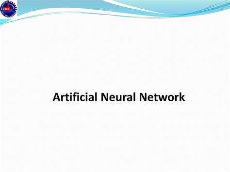Artificial Neural Network Pdf