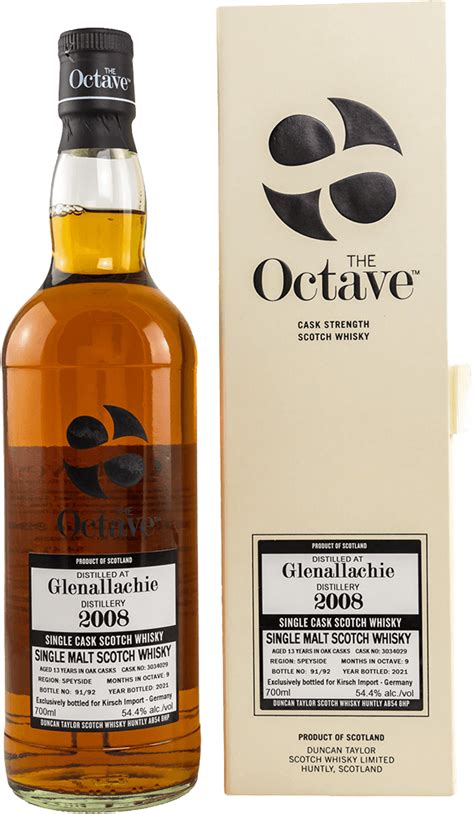 Glenallachie Jahre Octave Cask Whisky