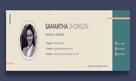 Make Clickable A Design Email Signatures By Nazmunnahar Fiverr