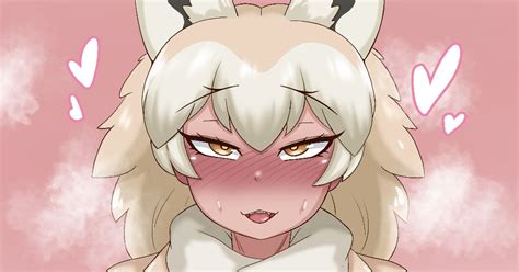 ツンドラオオカミけものフレンズ 툰드라늑대 상추쌈のイラスト Pixiv