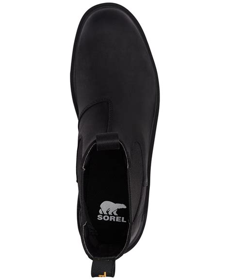 Sorel Mens Hi Line Waterproof Chelsea Boot And Reviews All Mens Shoes