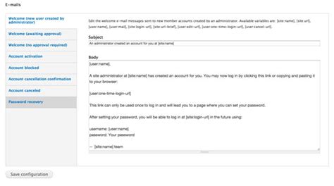 Drupal Email Templates Williamson Ga Us