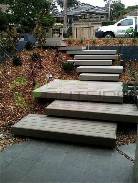 Floating Stairs Garden Stairs Outdoor Stairs Garden Steps