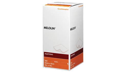 Melolin 10cm X 10cm 100 Orthorest Healthcare Ltd